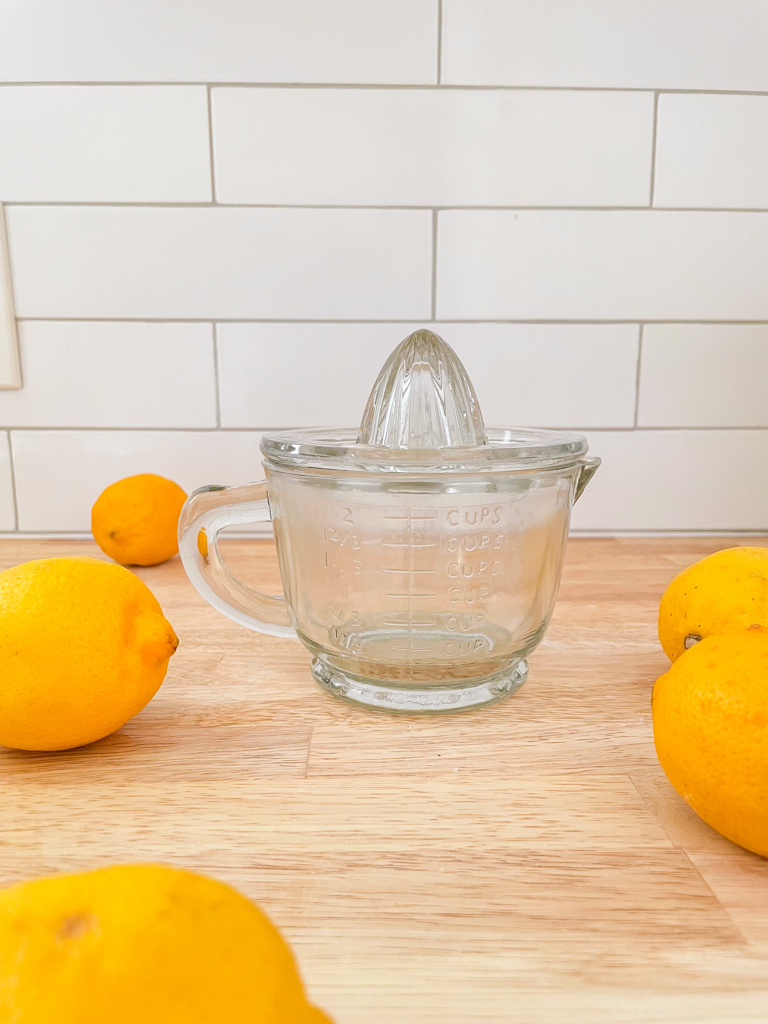 Glass Fruit Juicer – Sweet Masonry